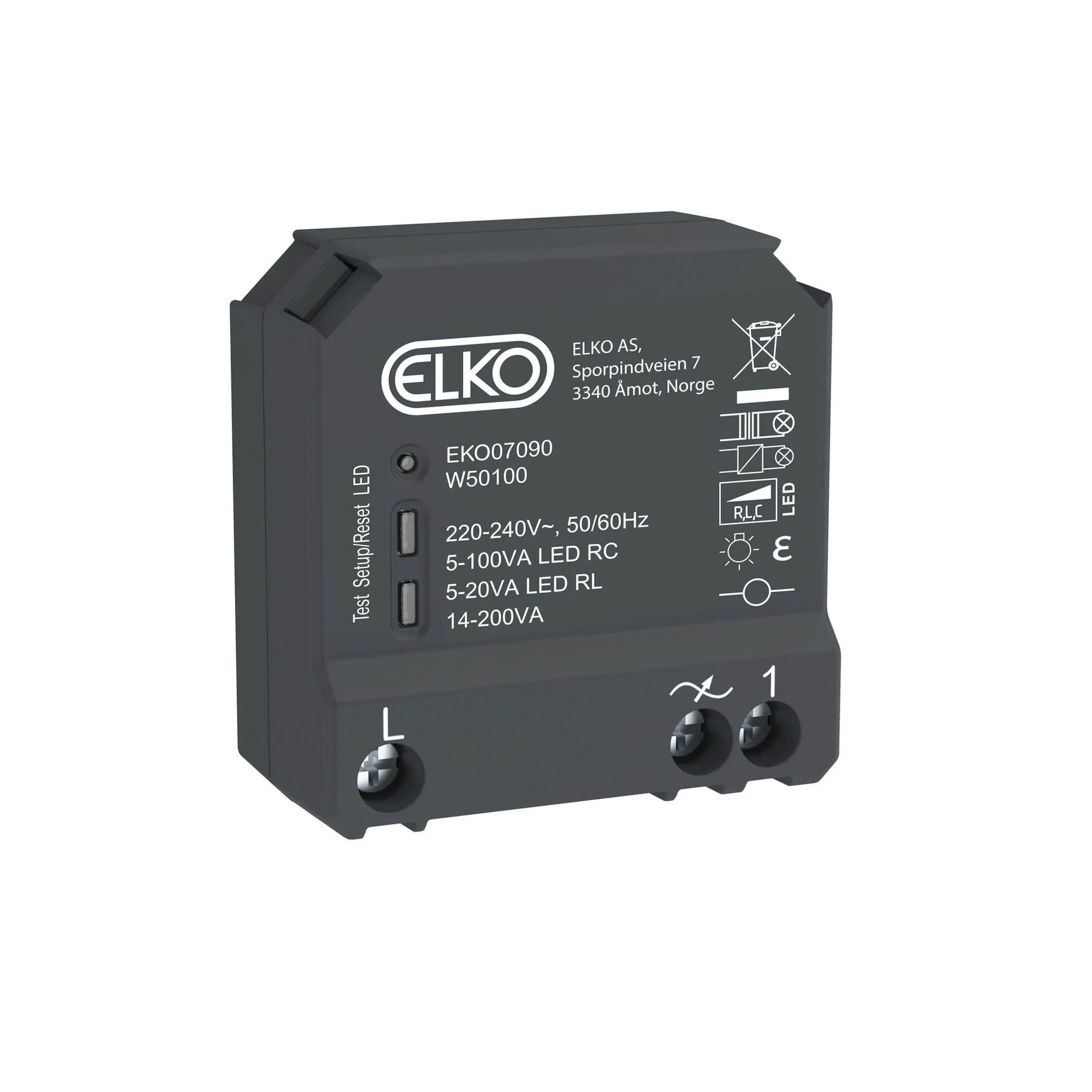 ELKO SmartDim puck universal 200W | INTIN Smarthus